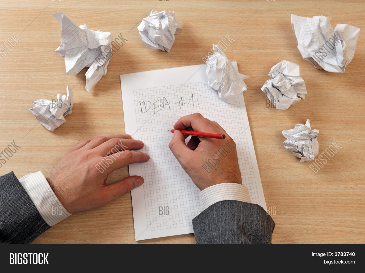 Writing Ideas Down On Image & Photo (Free Trial) | Bigstock