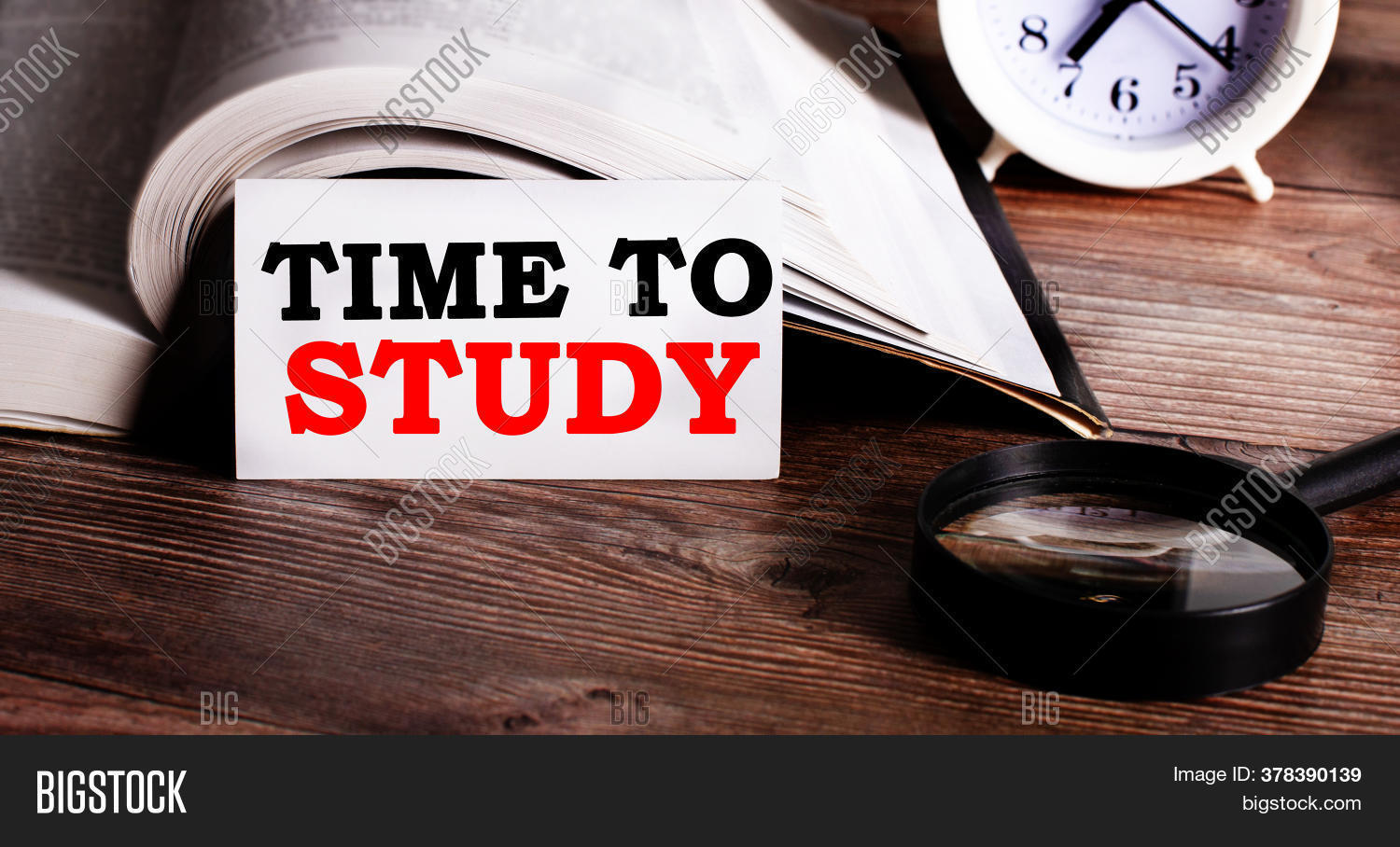 Time Study Written On Image & Photo (Free Trial) | Bigstock