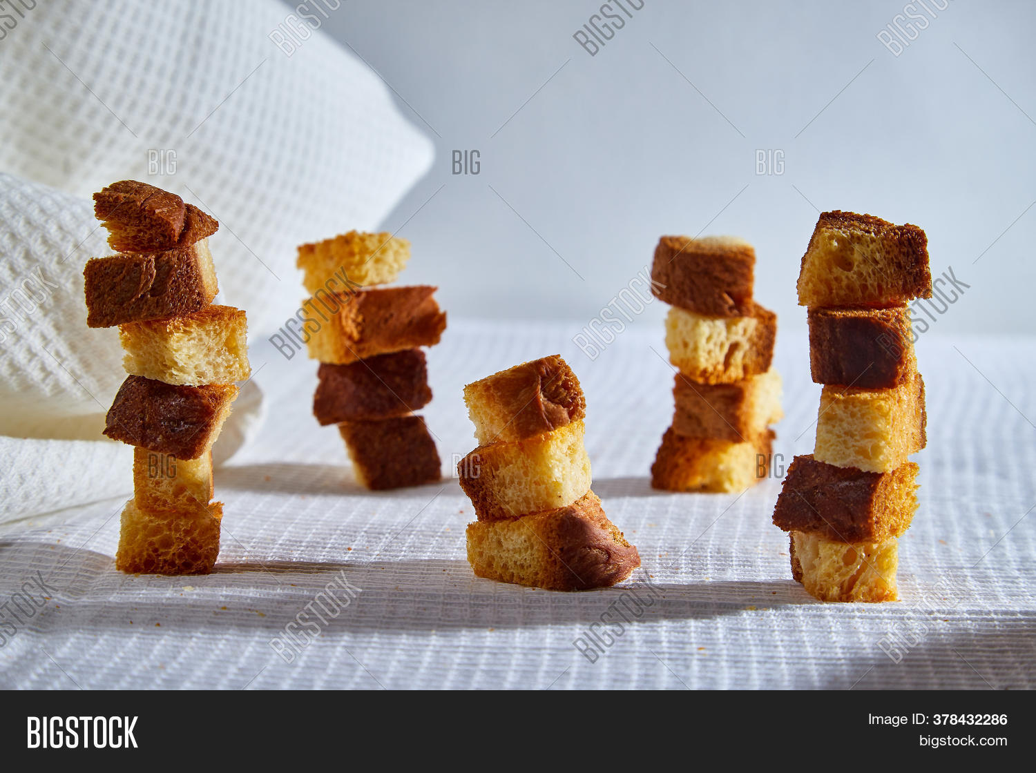Square Toasted Pieces Image & Photo (Free Trial) | Bigstock