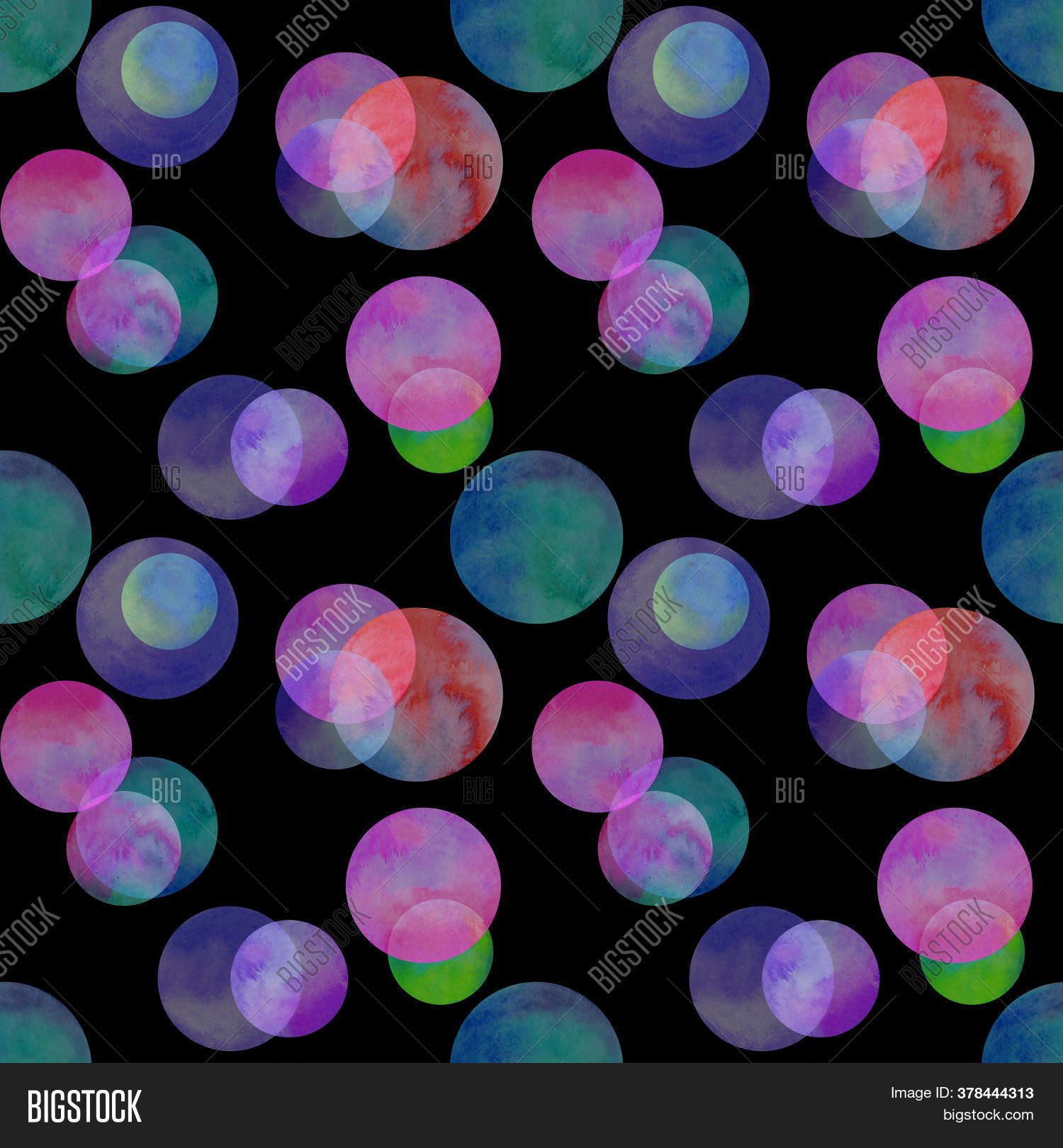 Circles Multi-colored Image & Photo (Free Trial) | Bigstock