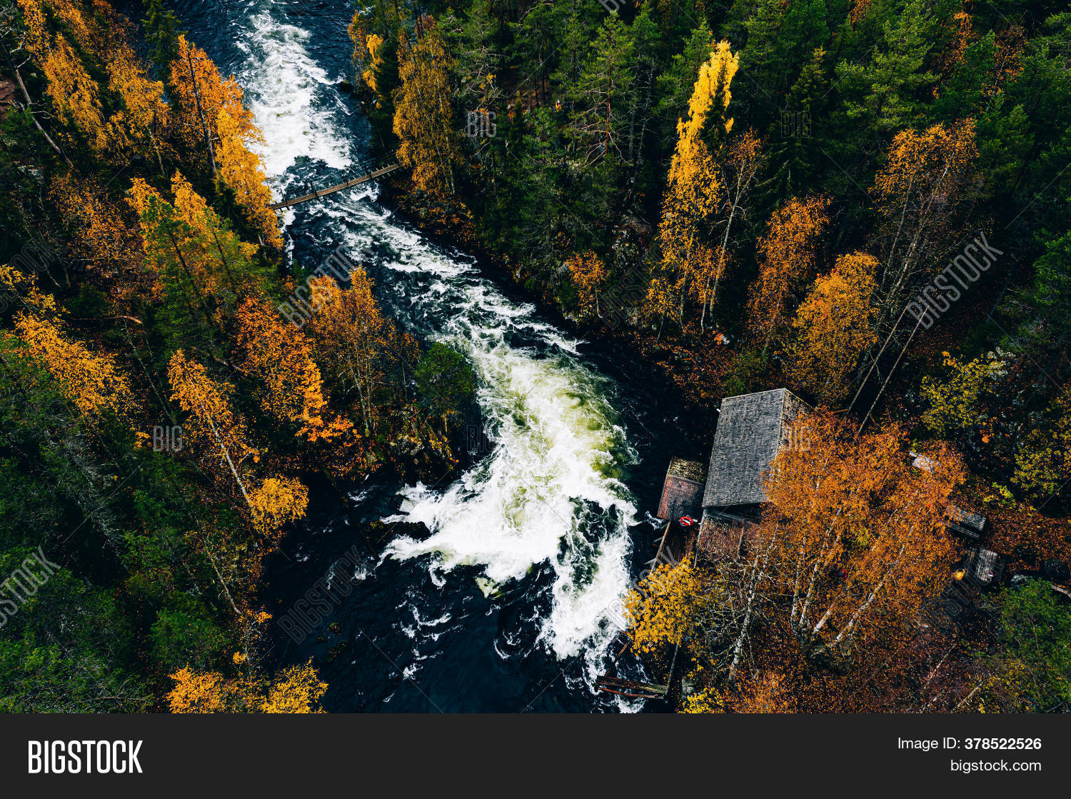 Aerial View Fast River Image & Photo (Free Trial) | Bigstock