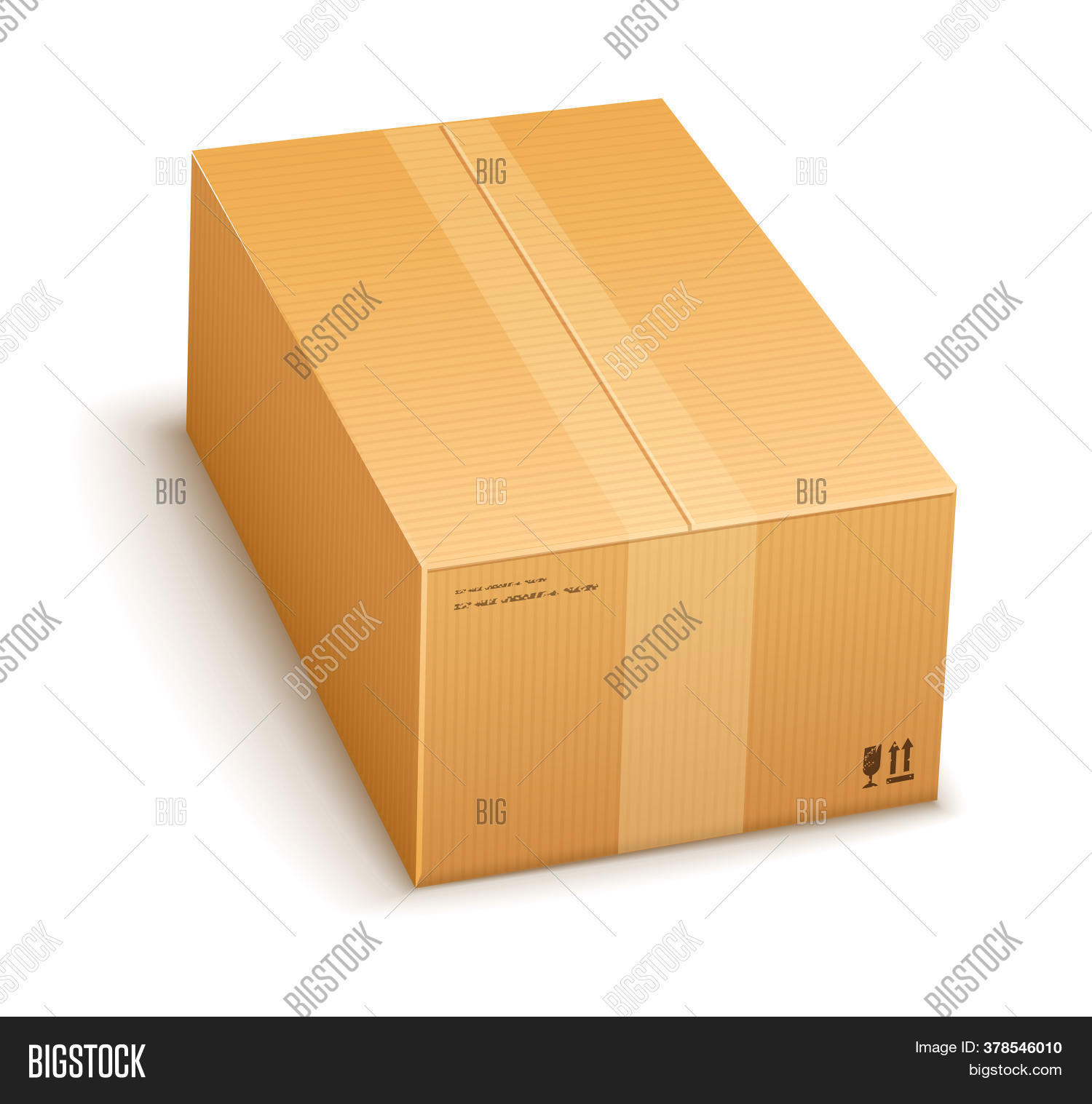 Cardboard Packing Box Image & Photo (Free Trial) | Bigstock