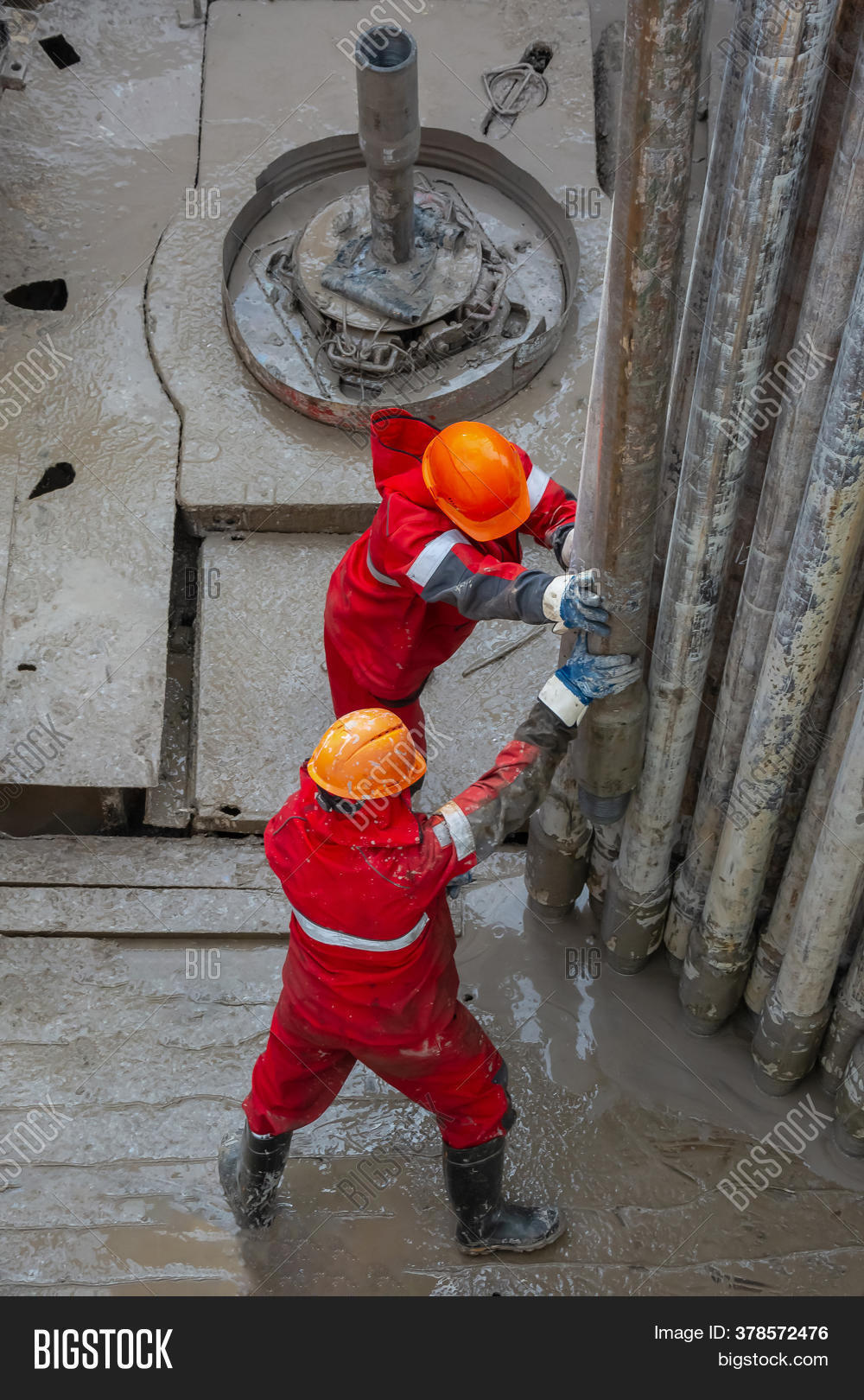 Work Driller Red Image & Photo (Free Trial) | Bigstock