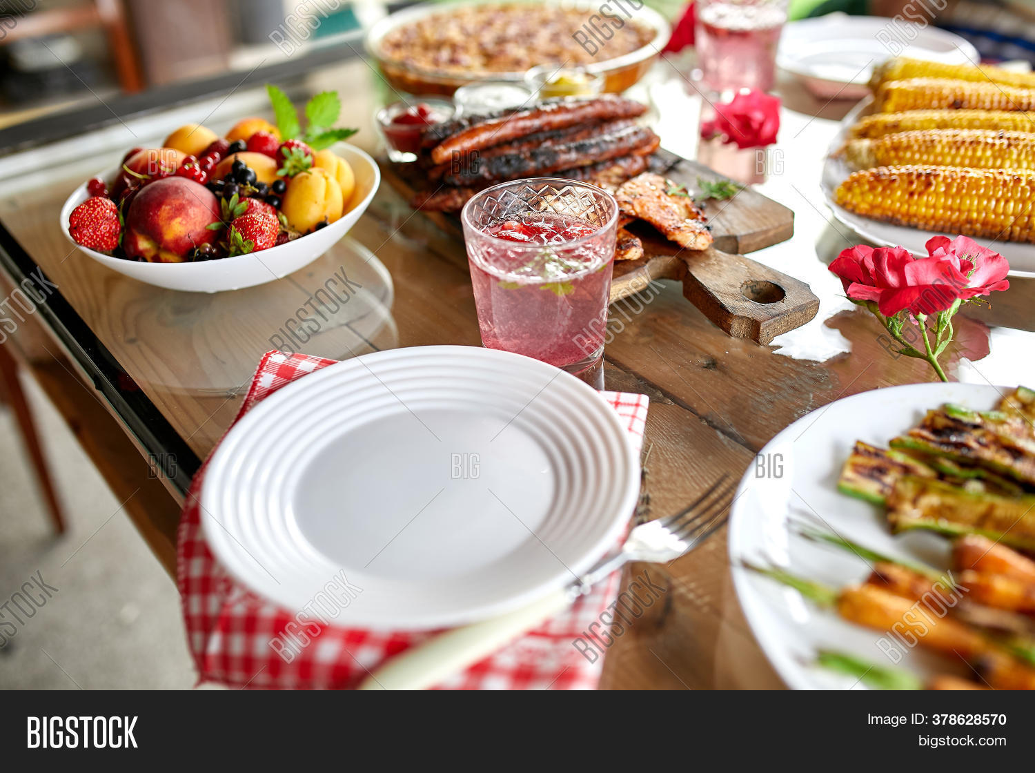 Dinner Table Meat Image & Photo (Free Trial) | Bigstock