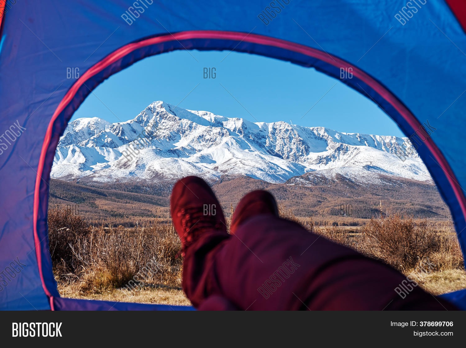 Tent Lookout On Camp Image & Photo (Free Trial) | Bigstock