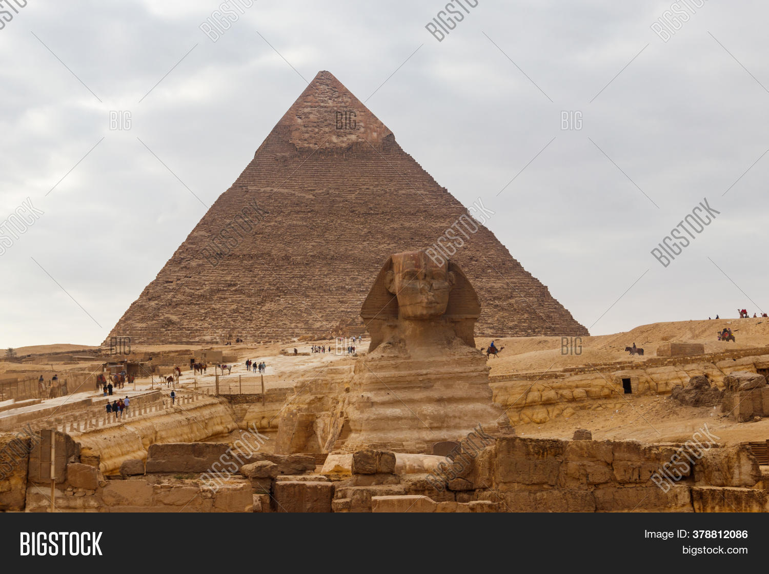 Egyptian Great Sphinx Image & Photo (Free Trial) | Bigstock