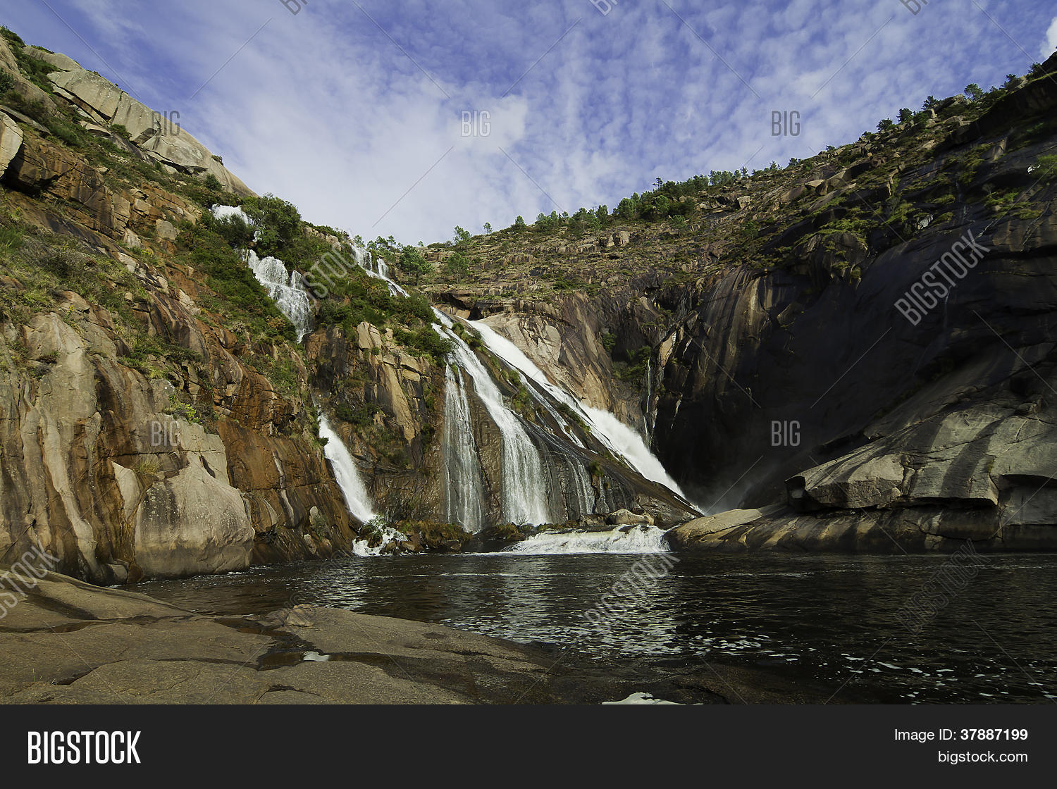 Ezaro Waterfall, Image & Photo (Free Trial) | Bigstock