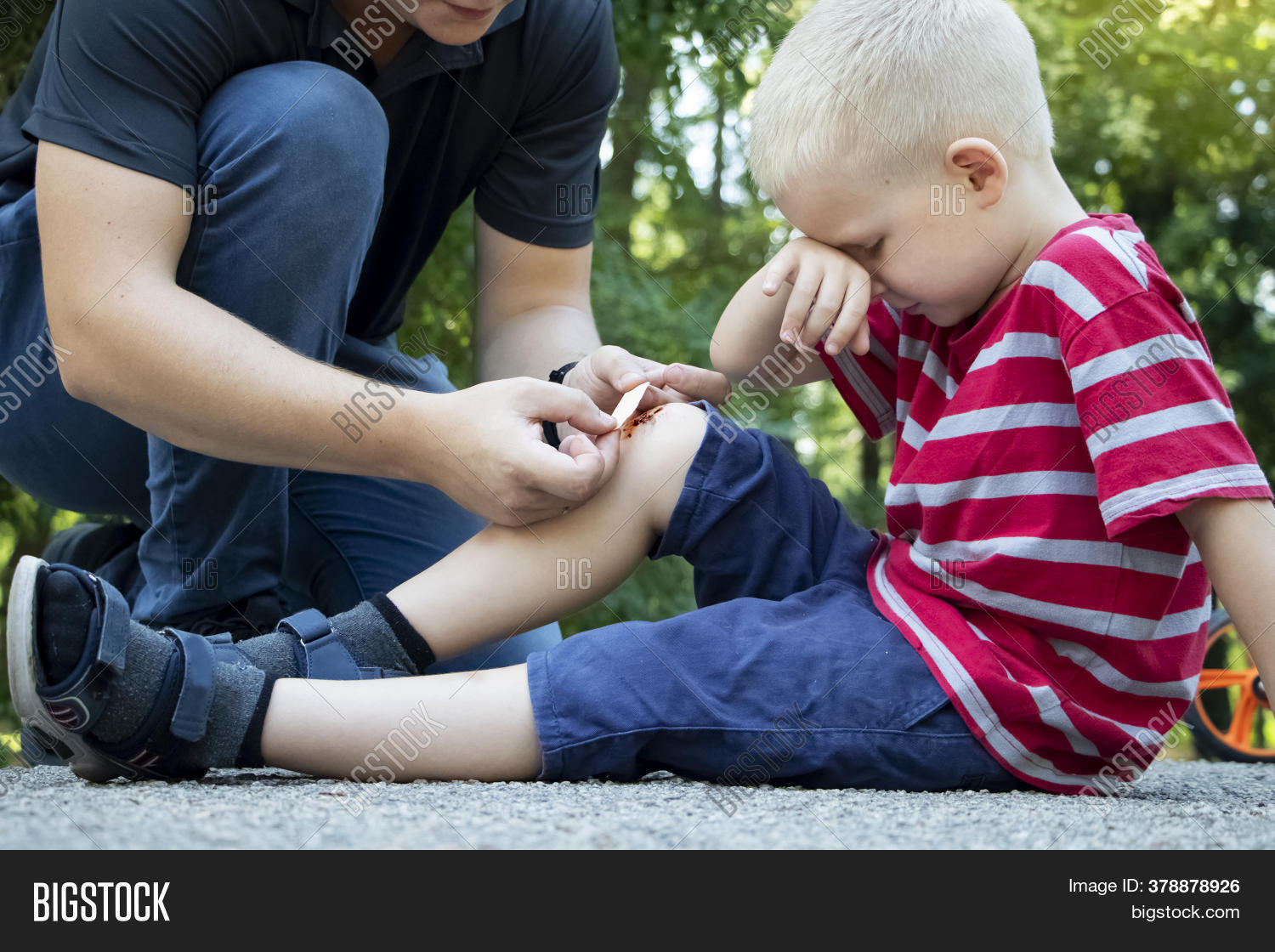 Four-year-old Boy Fell Image & Photo (Free Trial) | Bigstock
