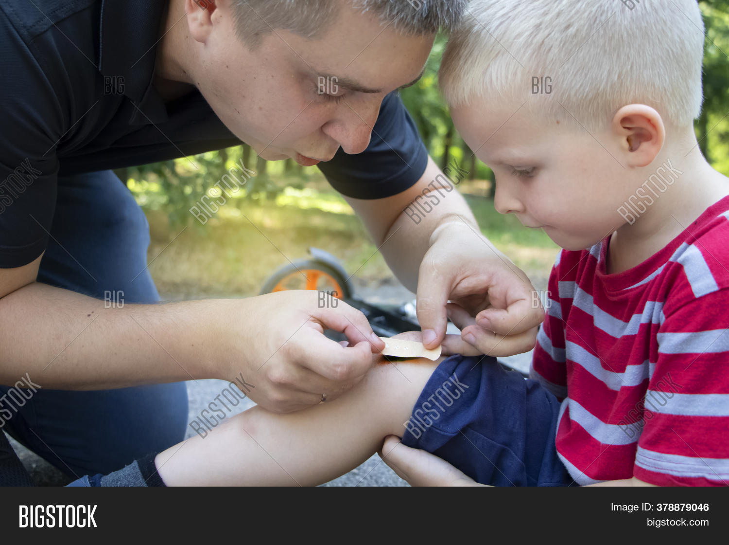 Four-year-old Boy Fell Image & Photo (Free Trial) | Bigstock