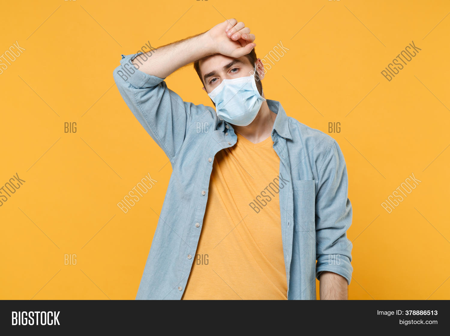 Tired Young Man Image & Photo (Free Trial) | Bigstock