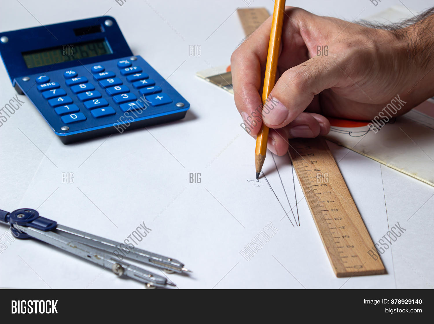Calculations. Male Image & Photo (Free Trial) | Bigstock