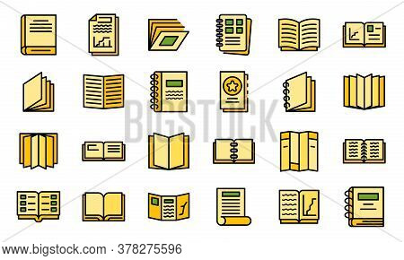 Catalogue Icons Set. Vector & Photo (Free Trial) | Bigstock