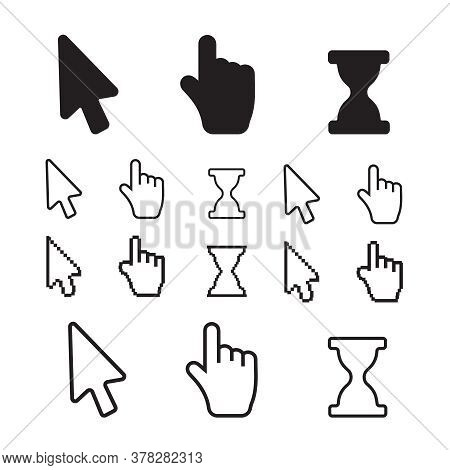 Arrow Web Cursors. Vector & Photo (Free Trial) | Bigstock