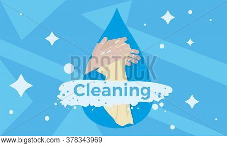 Hand Washing Banner. Vector & Photo (Free Trial) | Bigstock