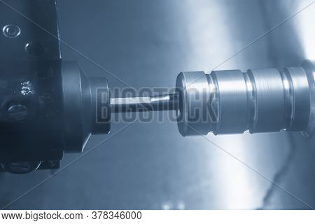 Cnc Lathe Machine Bore Image & Photo (Free Trial) | Bigstock