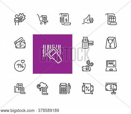 Purchase Icons. Set Image & Photo (Free Trial) | Bigstock