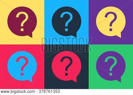 Pop Art Question Mark Vector & Photo (Free Trial) | Bigstock