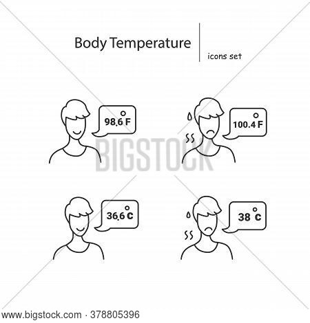 Body Temperature Vector & Photo (Free Trial) | Bigstock