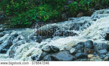 Fast River Near Green Image & Photo (Free Trial) | Bigstock