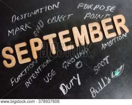 September Word Image & Photo (Free Trial) | Bigstock