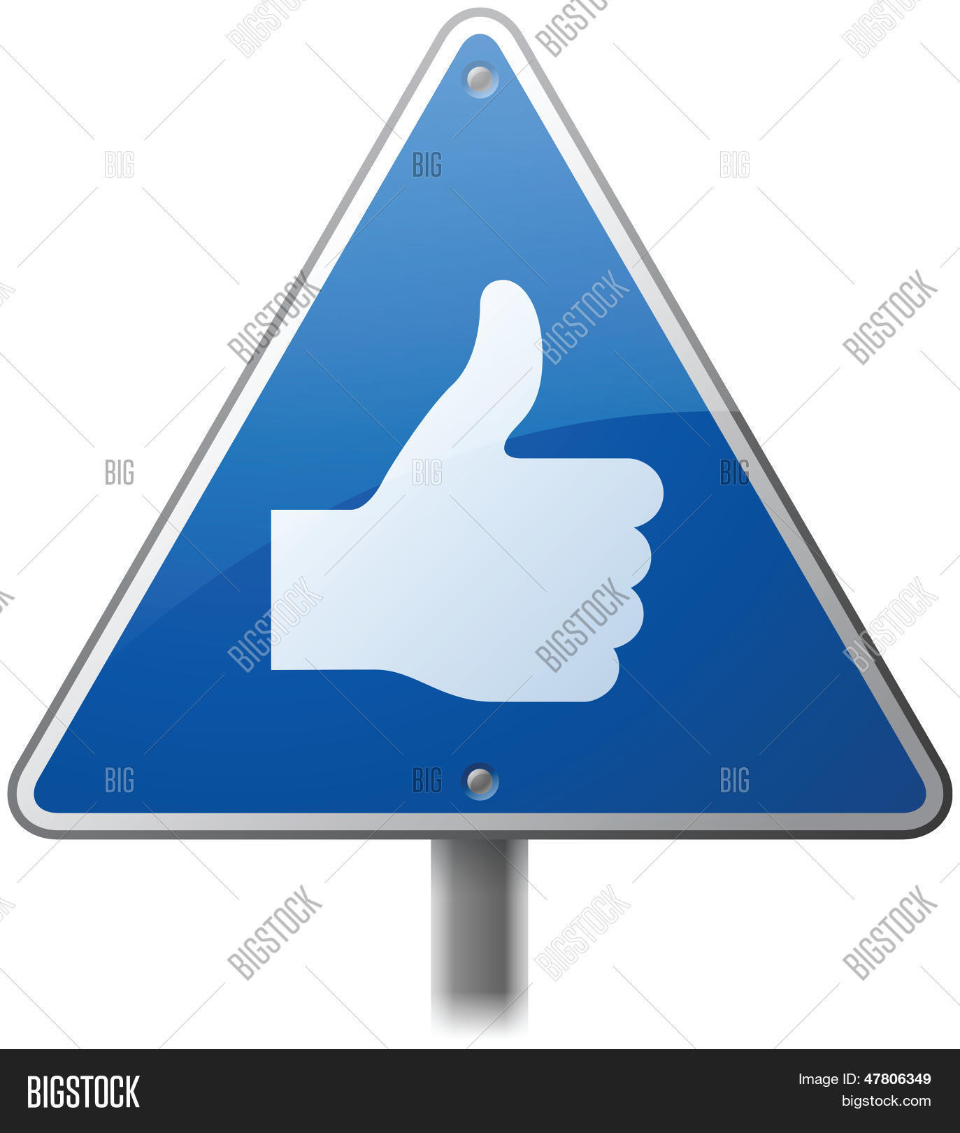 Thumbs Sign Vector & Photo (Free Trial) | Bigstock