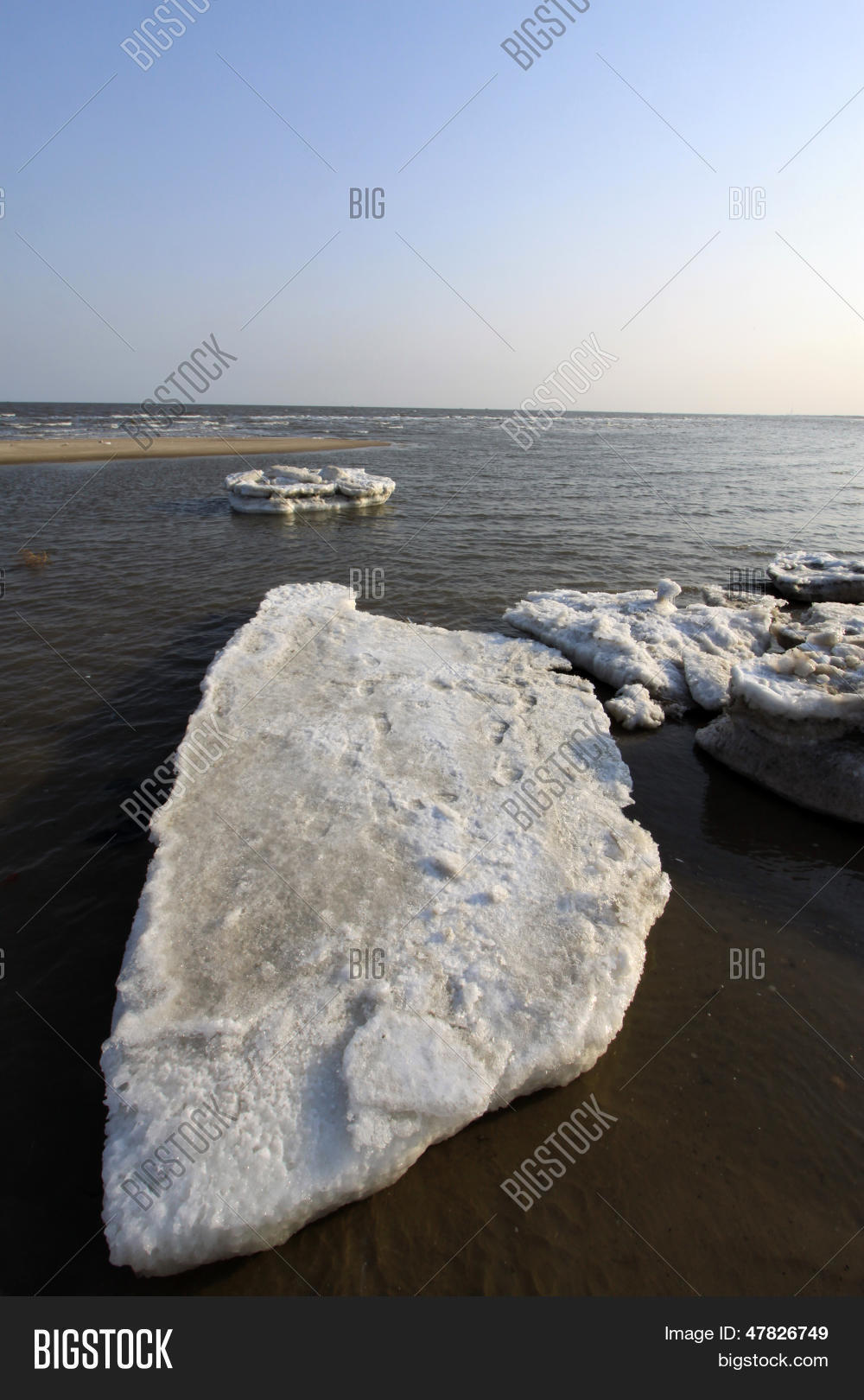 Coast Residual Ice Image & Photo (Free Trial) | Bigstock