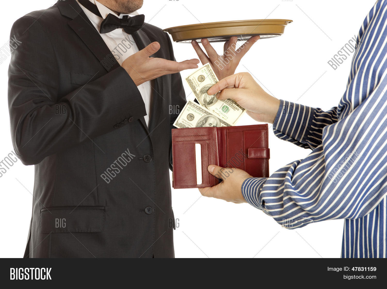Giving Bribe. Dollar Image & Photo (Free Trial) | Bigstock