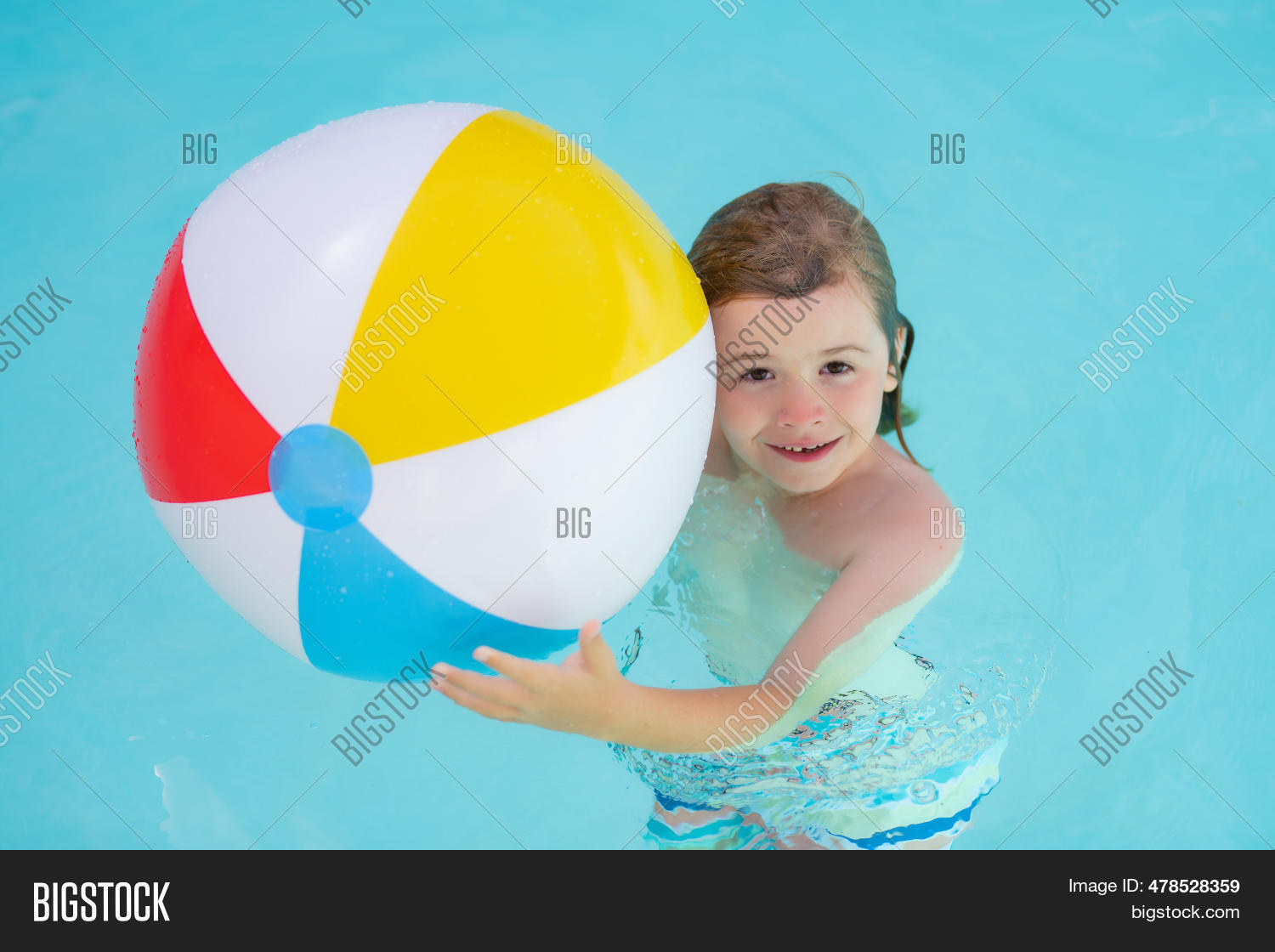 Kid Hold Rubber Air Image & Photo (Free Trial) | Bigstock