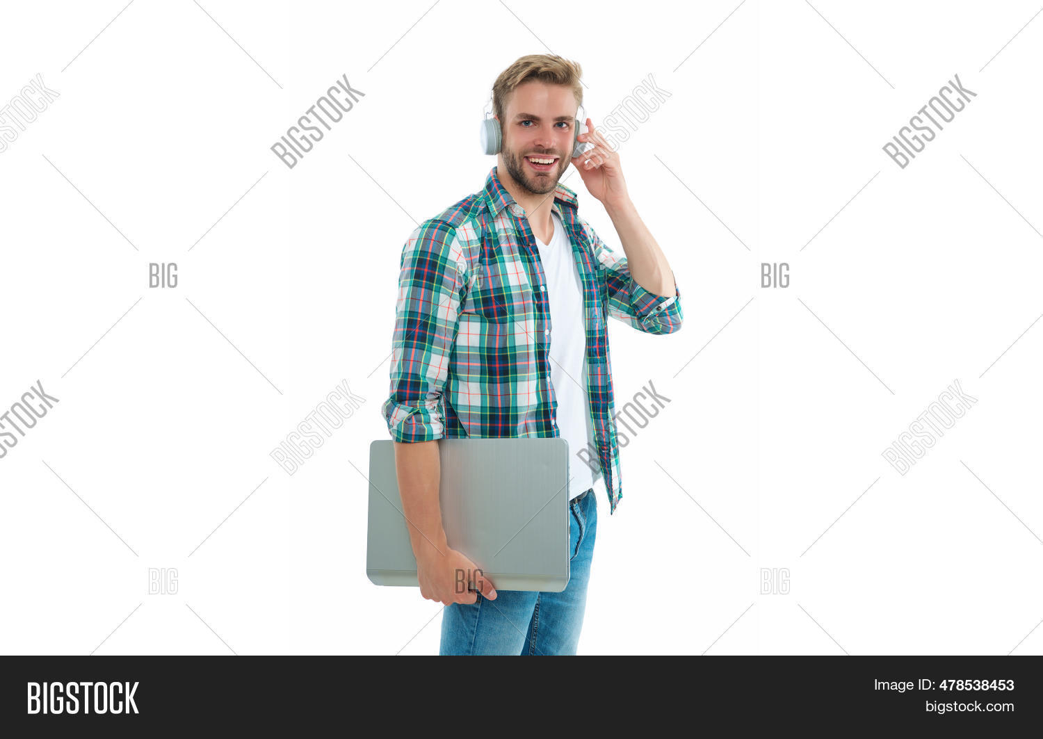 Glad Millennial Man Image & Photo (Free Trial) | Bigstock