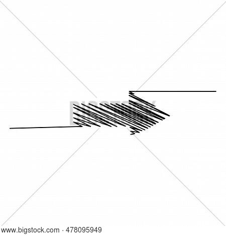 Arrow Pointing Right Vector & Photo (Free Trial) | Bigstock