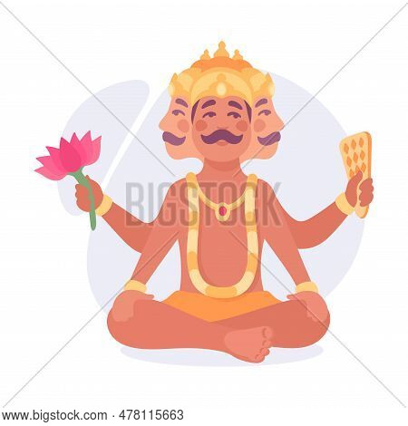 Ancient Indian Hindu Vector & Photo (Free Trial) | Bigstock