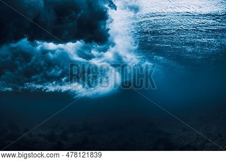 Wave Underwater Image & Photo (Free Trial) | Bigstock