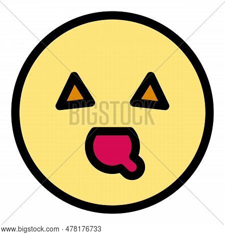Shouting Emoji Icon. Vector & Photo (Free Trial) | Bigstock