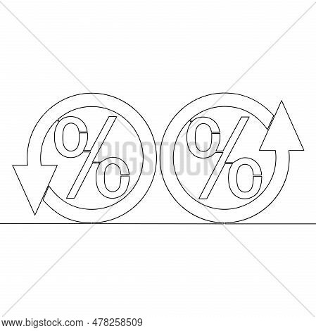 Continuous One Single Vector & Photo (Free Trial) | Bigstock