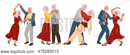 Slow Fun Dance Senior Vector & Photo (Free Trial) | Bigstock