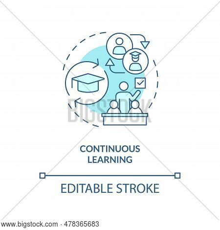 Continuous Learning Vector & Photo (Free Trial) | Bigstock