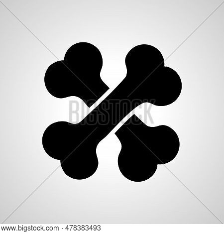 Bone Cross Vector Vector & Photo (Free Trial) | Bigstock