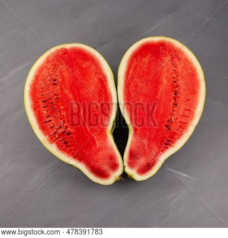 Two Half Pear-shaped Image & Photo (Free Trial) | Bigstock
