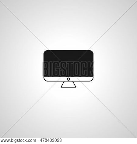 Desktop Pc Icon Vector