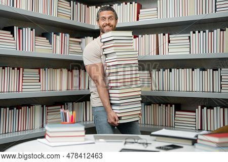 Carrying Lots Of Books