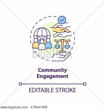 Community Engagement Vector & Photo (Free Trial) | Bigstock