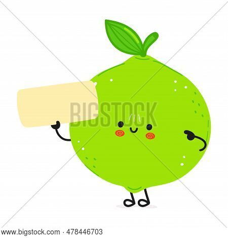 Lime Poster Character Vector & Photo (Free Trial) | Bigstock