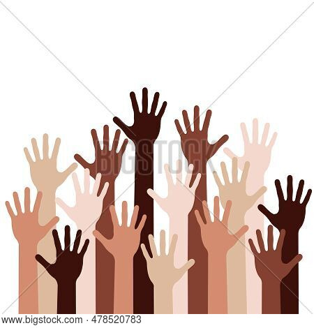Colorful Human Hands Vector & Photo (Free Trial) | Bigstock