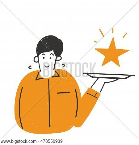 Serving Hands Vector