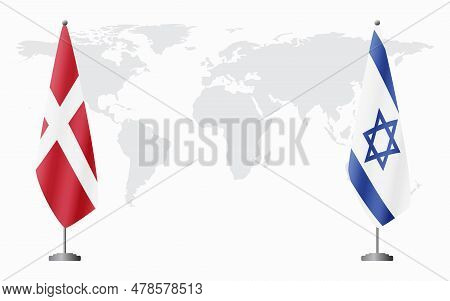 Denmark Israel Flags Vector & Photo (Free Trial) | Bigstock