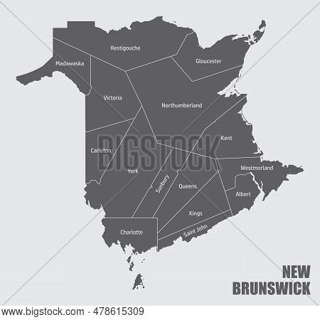 New Brunswick Vector & Photo (Free Trial) | Bigstock