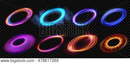 Abstract Neon Ring Vector & Photo (Free Trial) | Bigstock