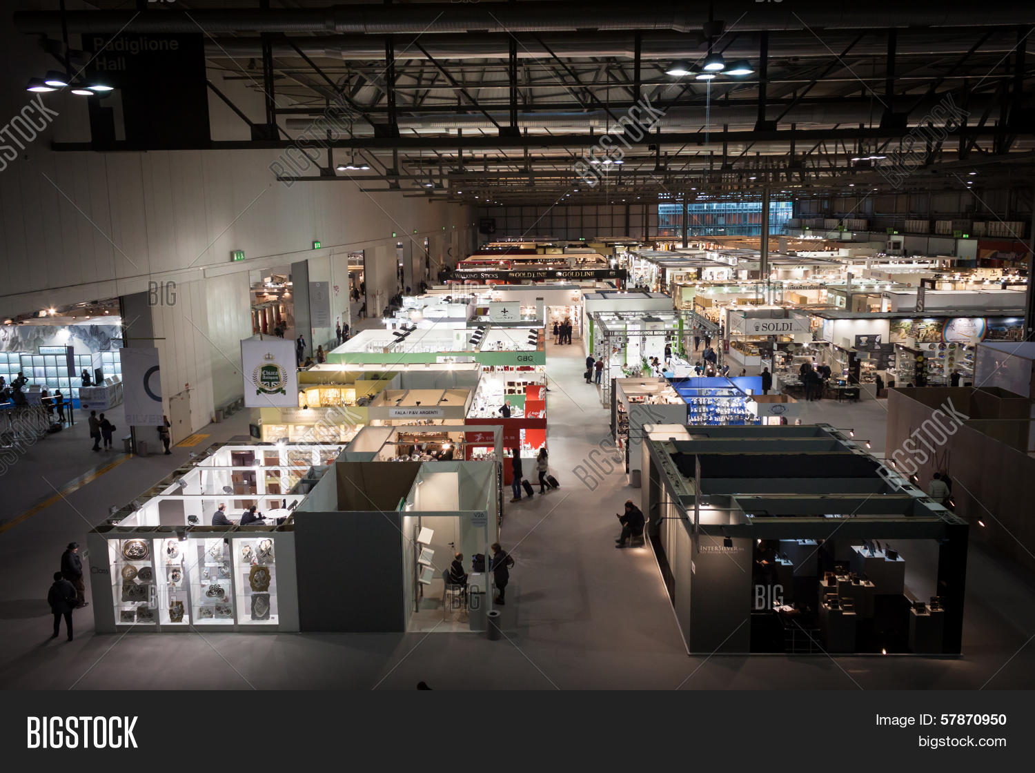 Top View Booths People Image & Photo (Free Trial) | Bigstock