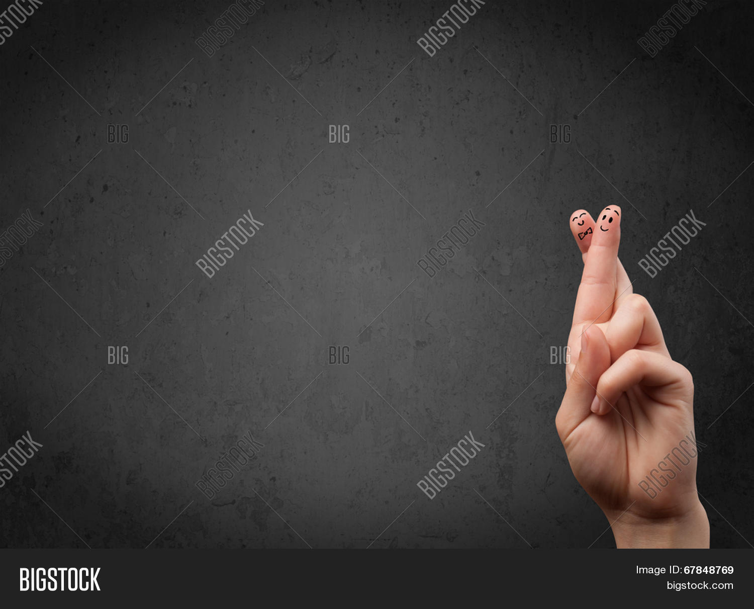 Happy Finger Smileys Image & Photo (Free Trial) | Bigstock