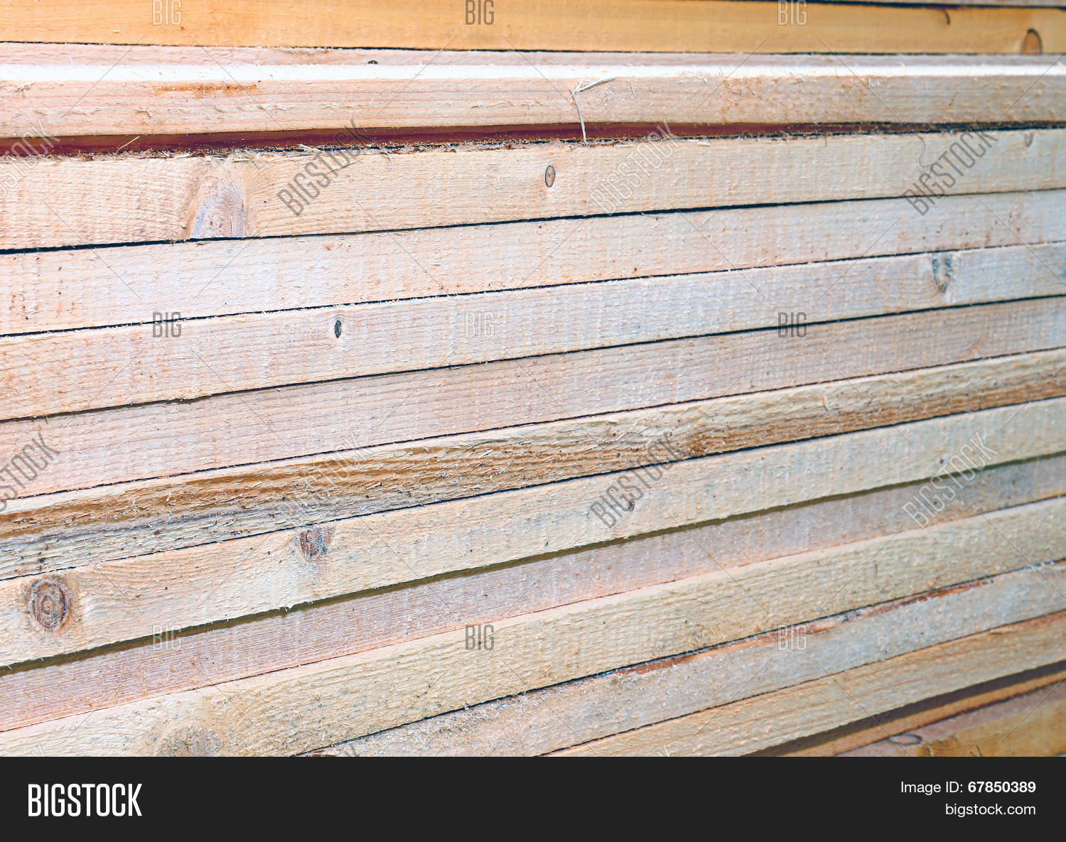 Unplaned Thick Planks Image & Photo (Free Trial) | Bigstock